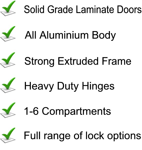 Wet Area Lockers - ASL Lockers