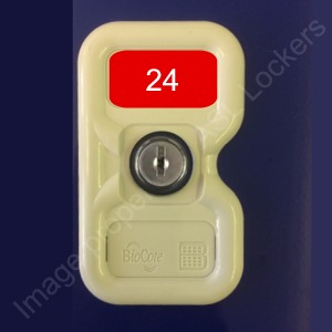 Link/Biocote Lockers Escutcheon Plates (Pack of 10) | ASL Lockers