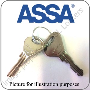 Assa Abloy Replacement Key All Series | ASL Lockers