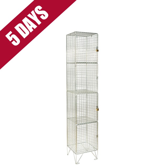 Wire Mesh Lockers | Buy online now @ asllockers.co.uk