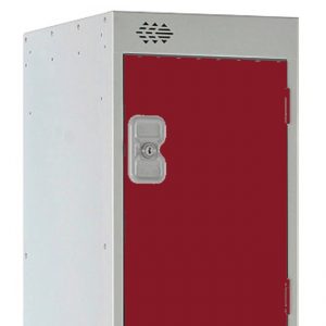 Linear Office Lockers 6-Door | Hot Desk Lockers | asllockers.co.uk